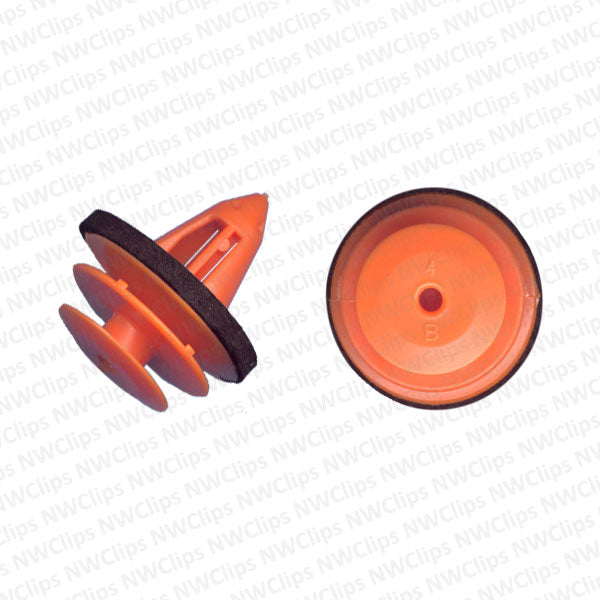 D02x25 - Nissan, Infiniti Orange Nylon Door Trim Panel Retainer Clips ...