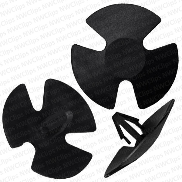 H6 - Jeep, Dodge, Chrysler Replacement Hood Insulation Retainer Clips ...